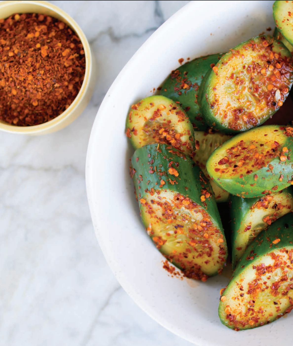 Quick Cucumber Pickle Recipe (Easy Spicy Pickled Cucumbers in 10 Minut ...