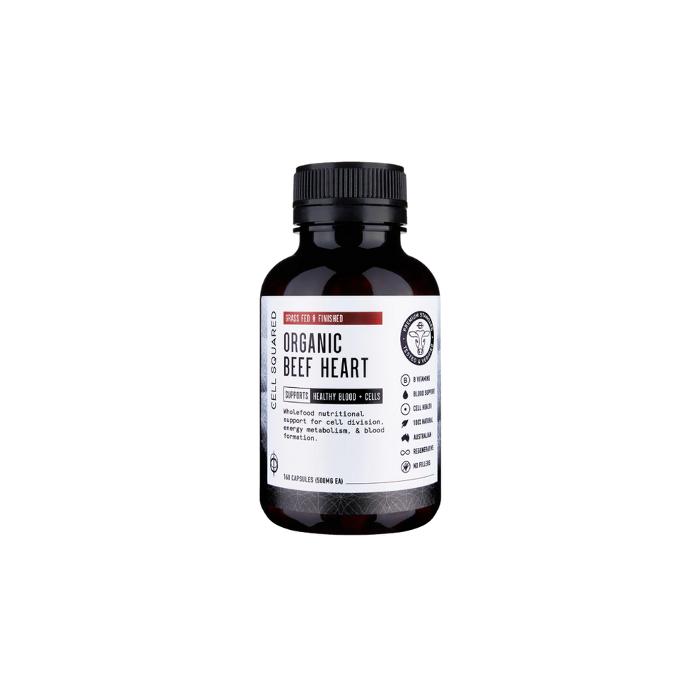 Cell Squared Organic Grass-Fed Beef Heart – Nourishing Apothecary
