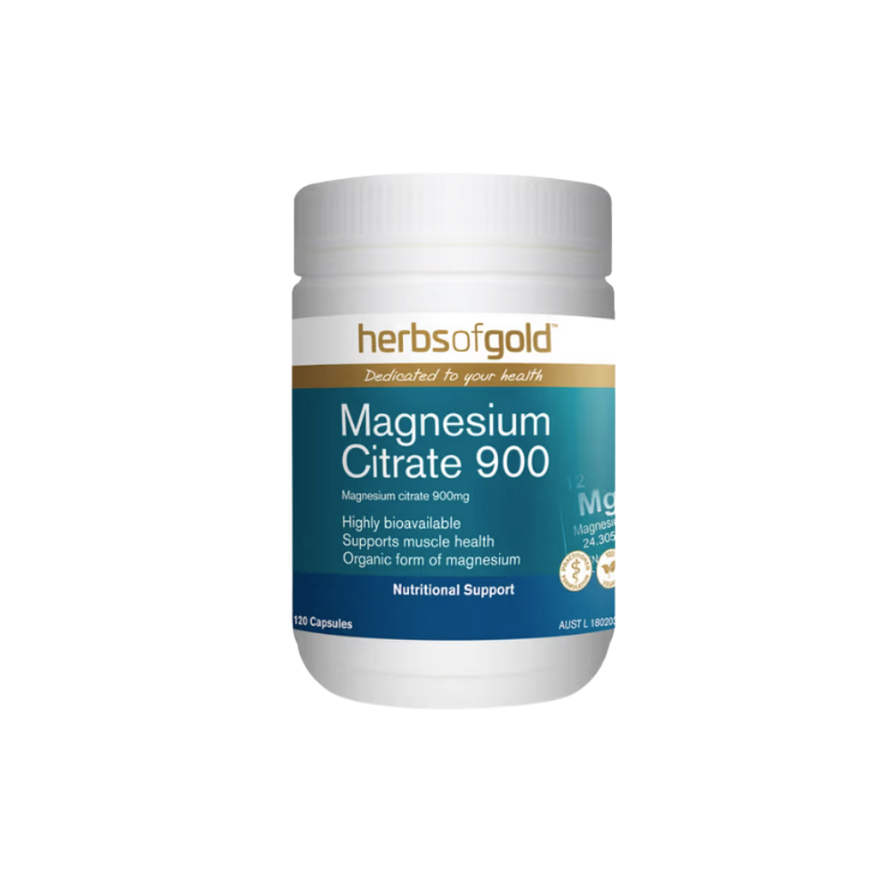 Herbs of Gold Magnesium Citrate 900 – Nourishing Apothecary