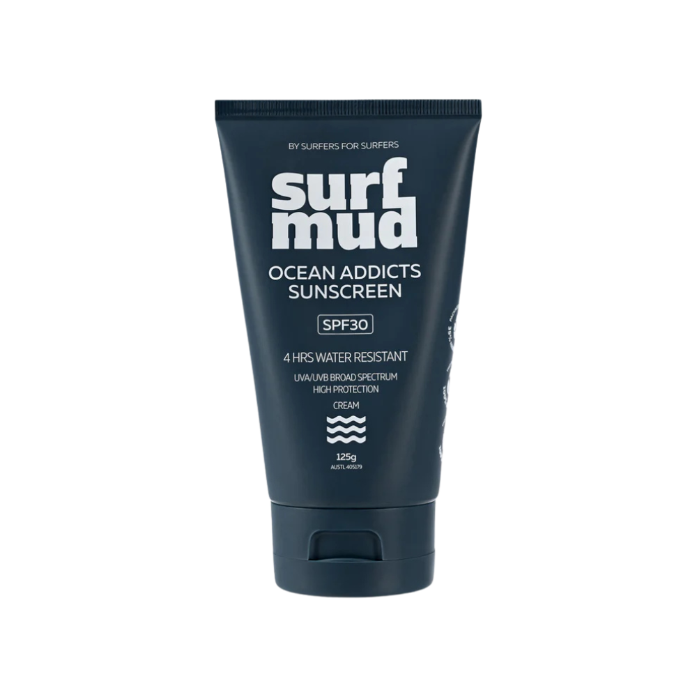 Surfmud Ocean Addicts Sunscreen SPF 30 – Water-Resistant Zinc ...