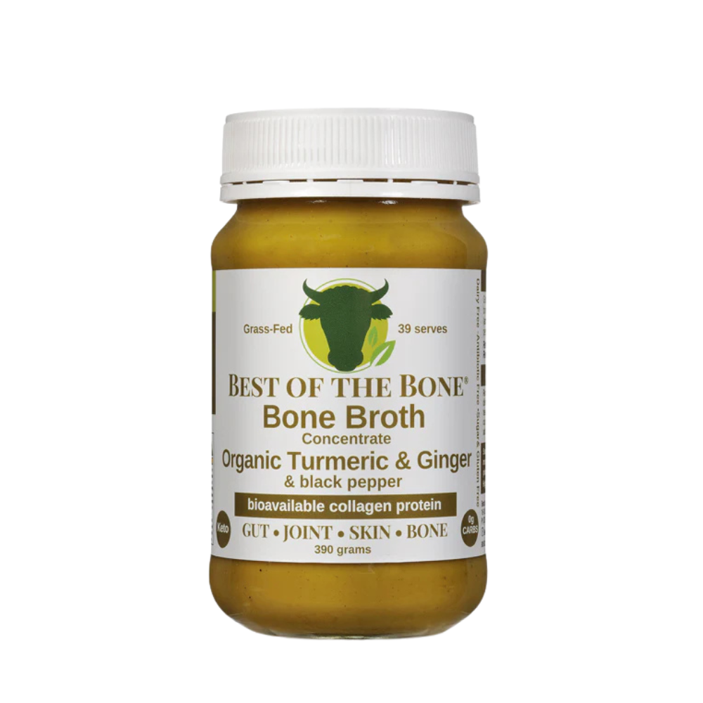Best of the Bone Turmeric & Ginger Bone Broth | Nourishing Apothecary